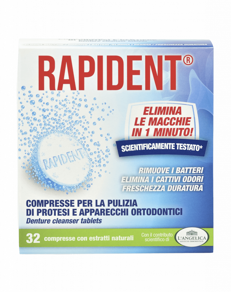 Rapident Compresse Effervescenti - 32 cpr - Sorrisodeciso: il filo diretto col tuo dentista