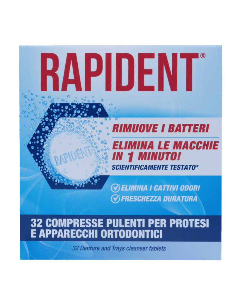 Rapident Compresse Effervescenti - 32 cpr - Sorrisodeciso: il filo diretto col tuo dentista