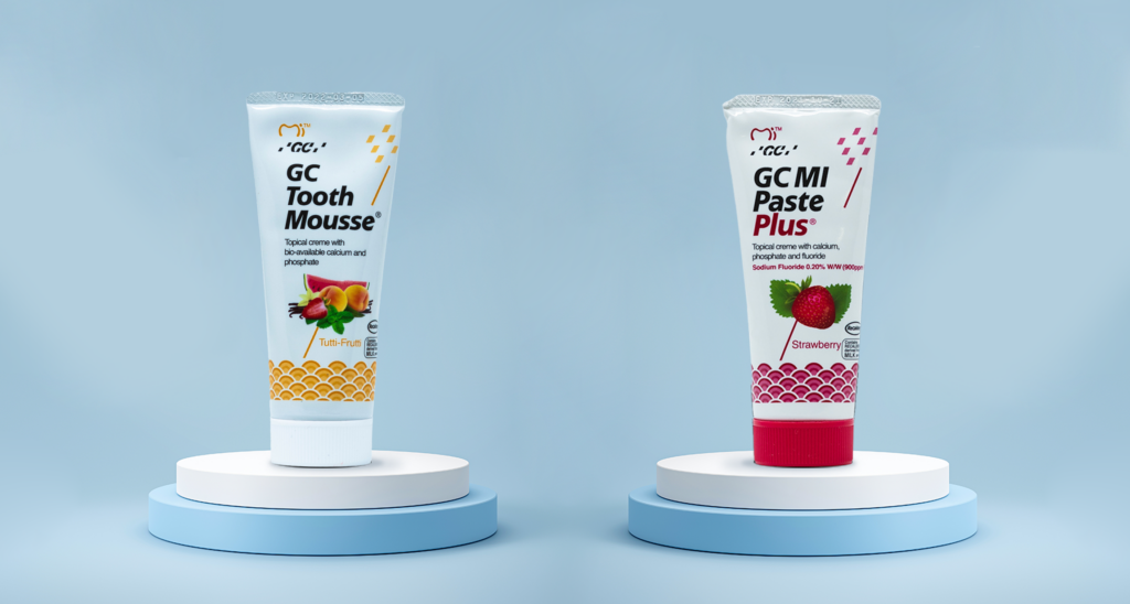 MI Paste e Tooth Mousse: qual è la differenza?