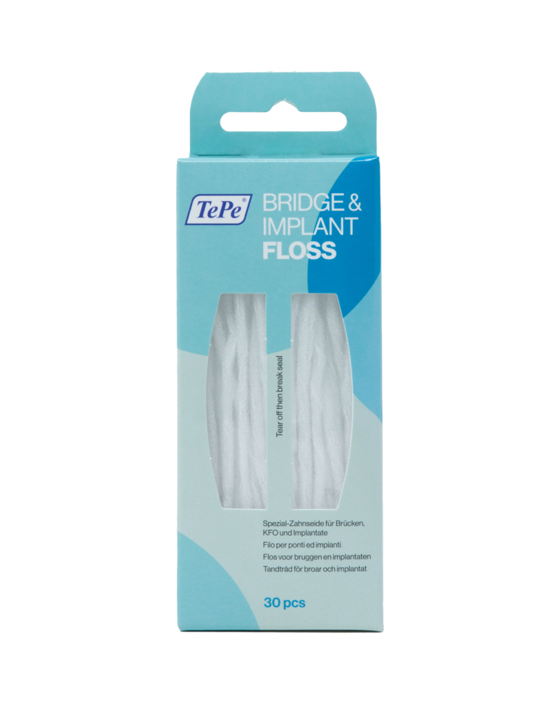 Tepe Filo Interdentale per Ponti e Impianti - 30 fili - Sorrisodeciso ...