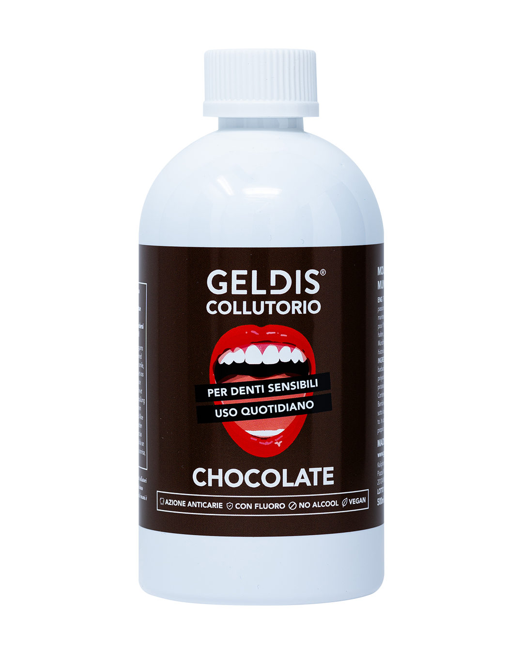 Geldis Collutorio al Cioccolato con Fluoro - 500ml - Sorrisodeciso: il ...