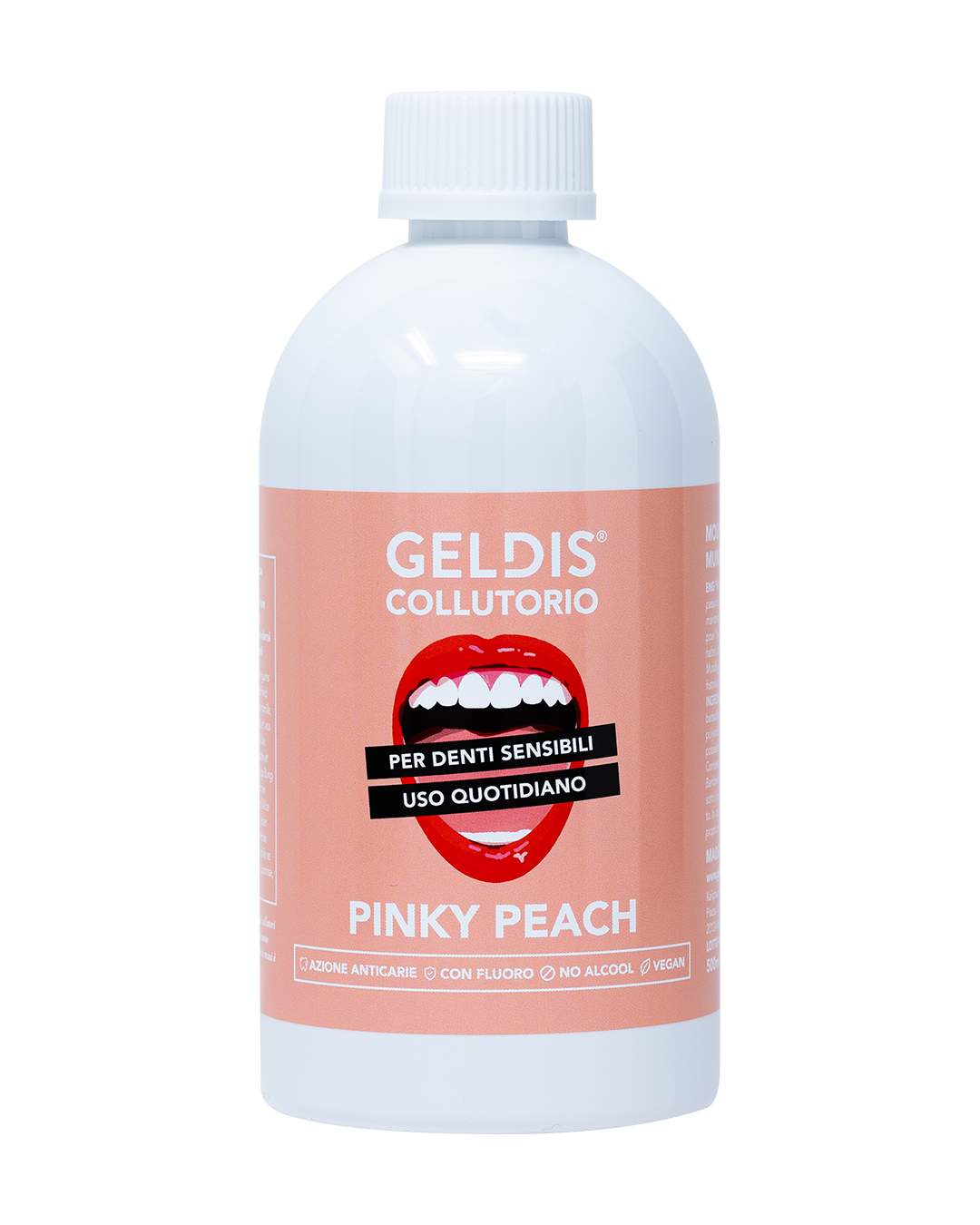 Geldis Collutorio alla Pesca Rosa - 500 ml - Sorrisodeciso: il filo ...