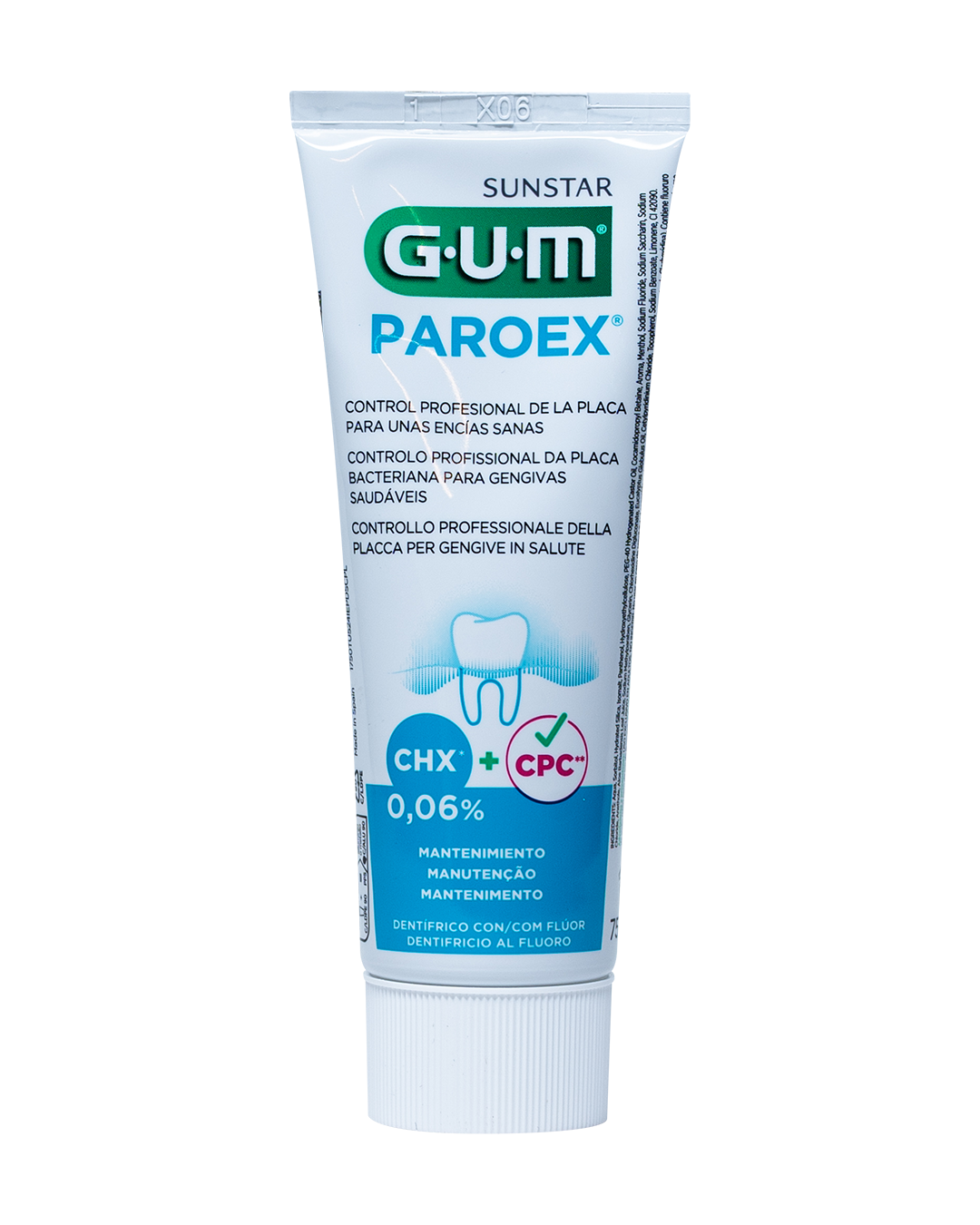 Gum Dentifricio di Mantenimento Paroex CHX 0,06% + CPC - 75 ml ...